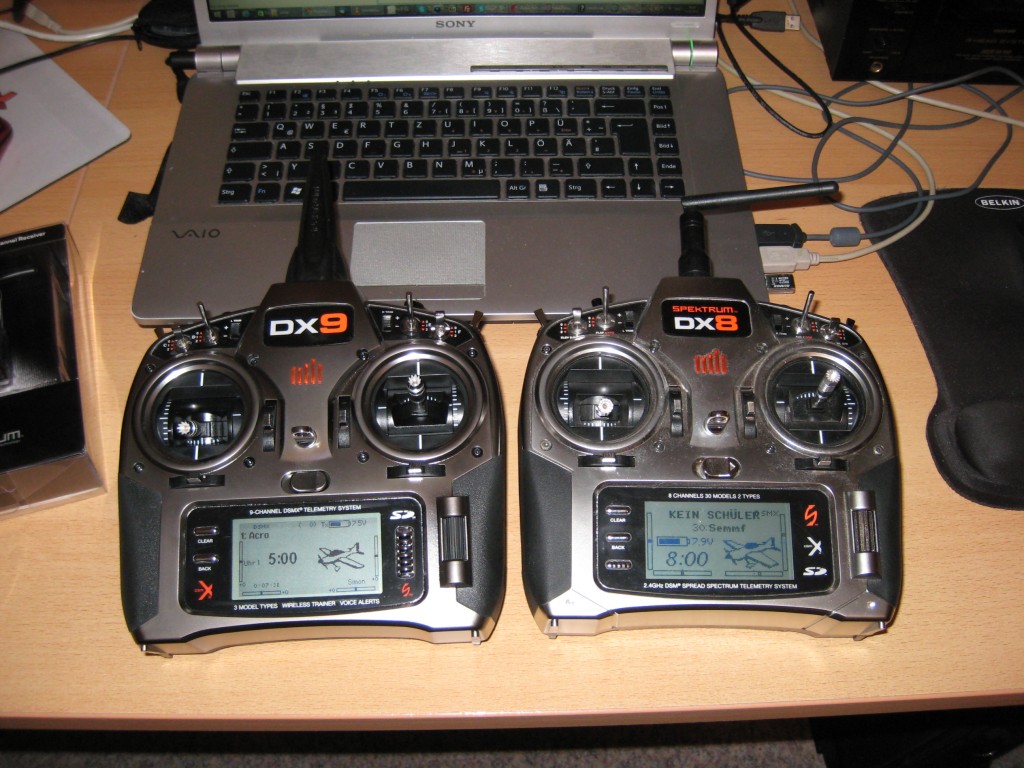 DX9 unboxing und updating | Elektronik, Modellbau und andere ...